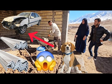 Hard Work in the Snow: Majid and Javad, Heroes of Building a Shelter for the Baqir Nomads