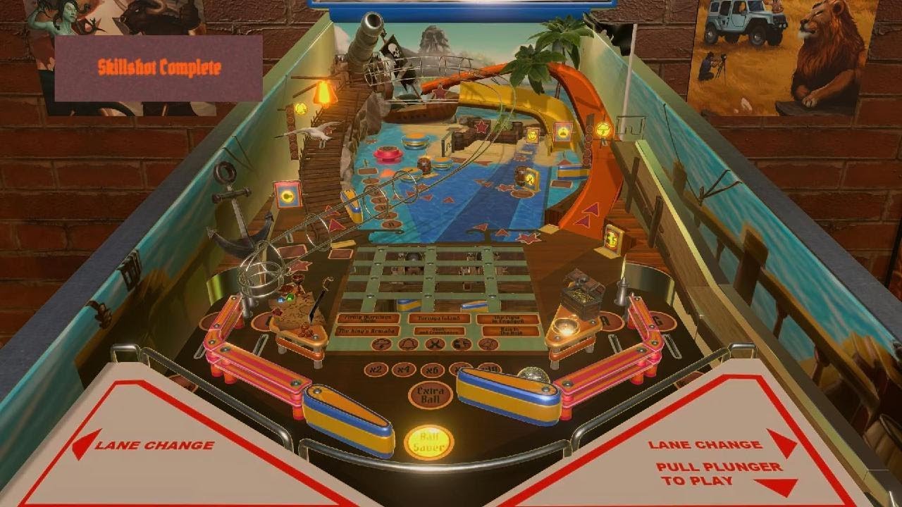 Pirates Pinball PS5 Tentative extra ball - YouTube