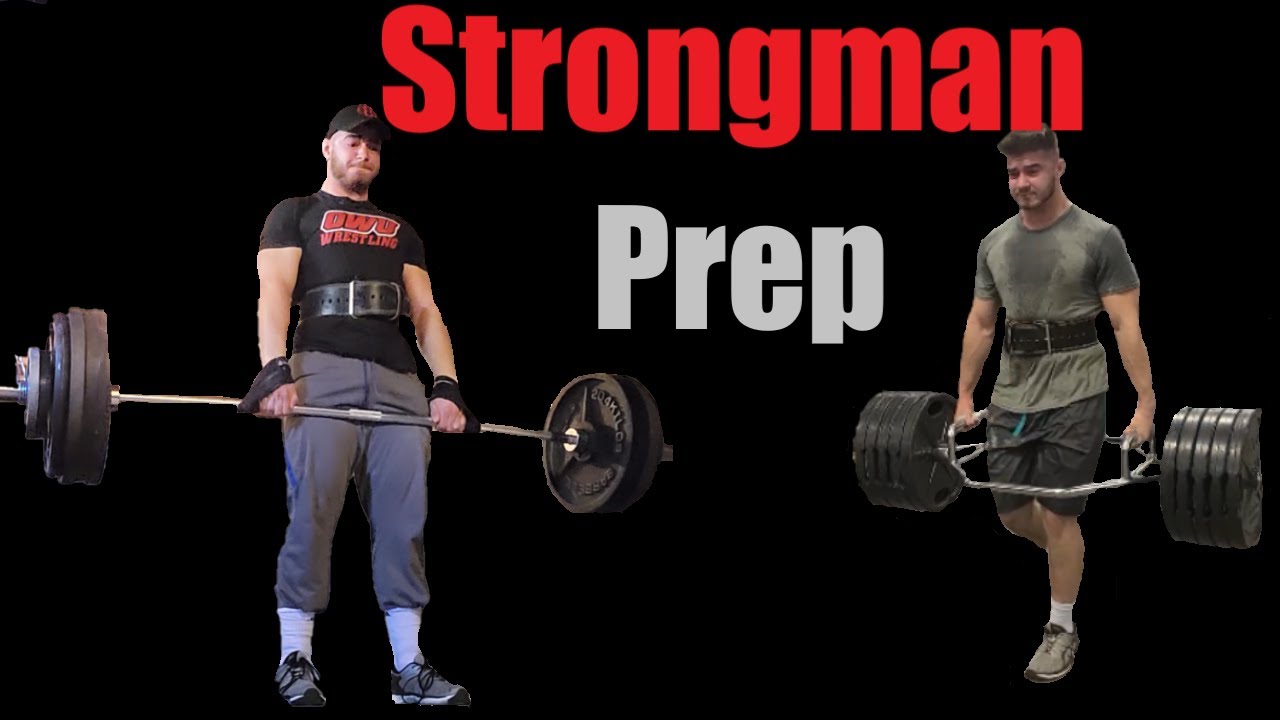 Strongman Preparation | 1 week out! - YouTube