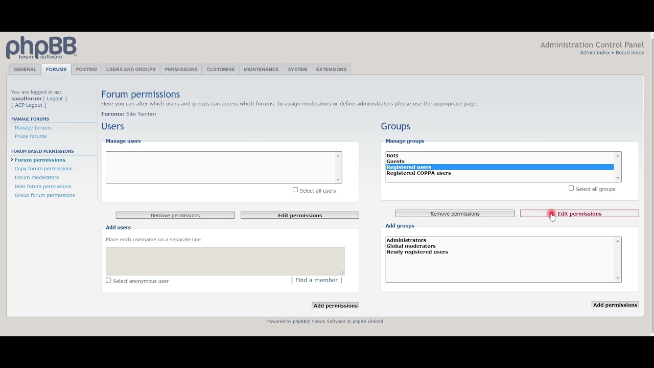 How to phpbb admin approve posts - YouTube