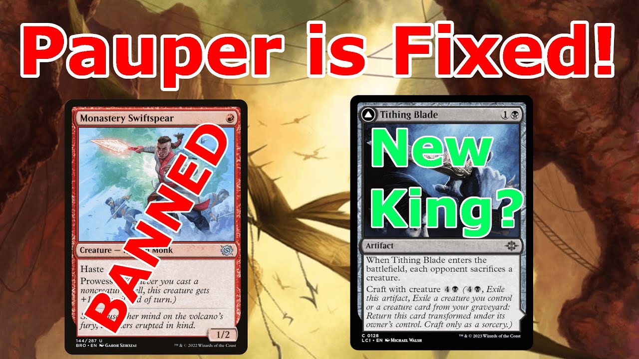 THIS POST-BAN PAUPER DECK IS CRAZY STRONG! BW Kor Skyfisher / Tithing ...