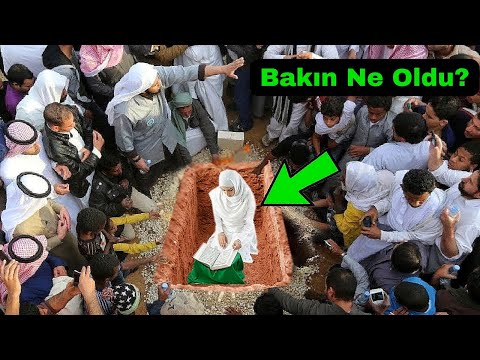 Hergün Uyumadan Önce Kur'an Okuyan Kadının,Bakın Kabre Konunca Bedenine Ne Oldu?