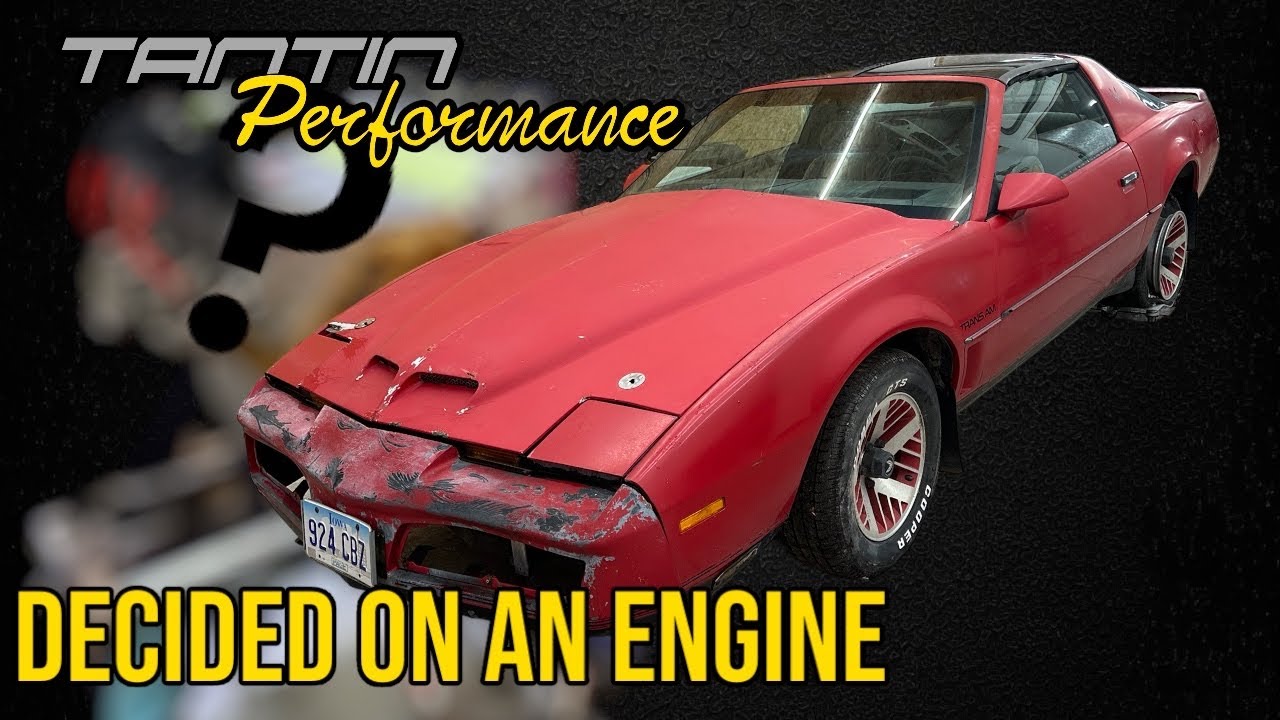 New Engine Test Fit In the 84 Trans Am Carburetion to Fuel Injection ...