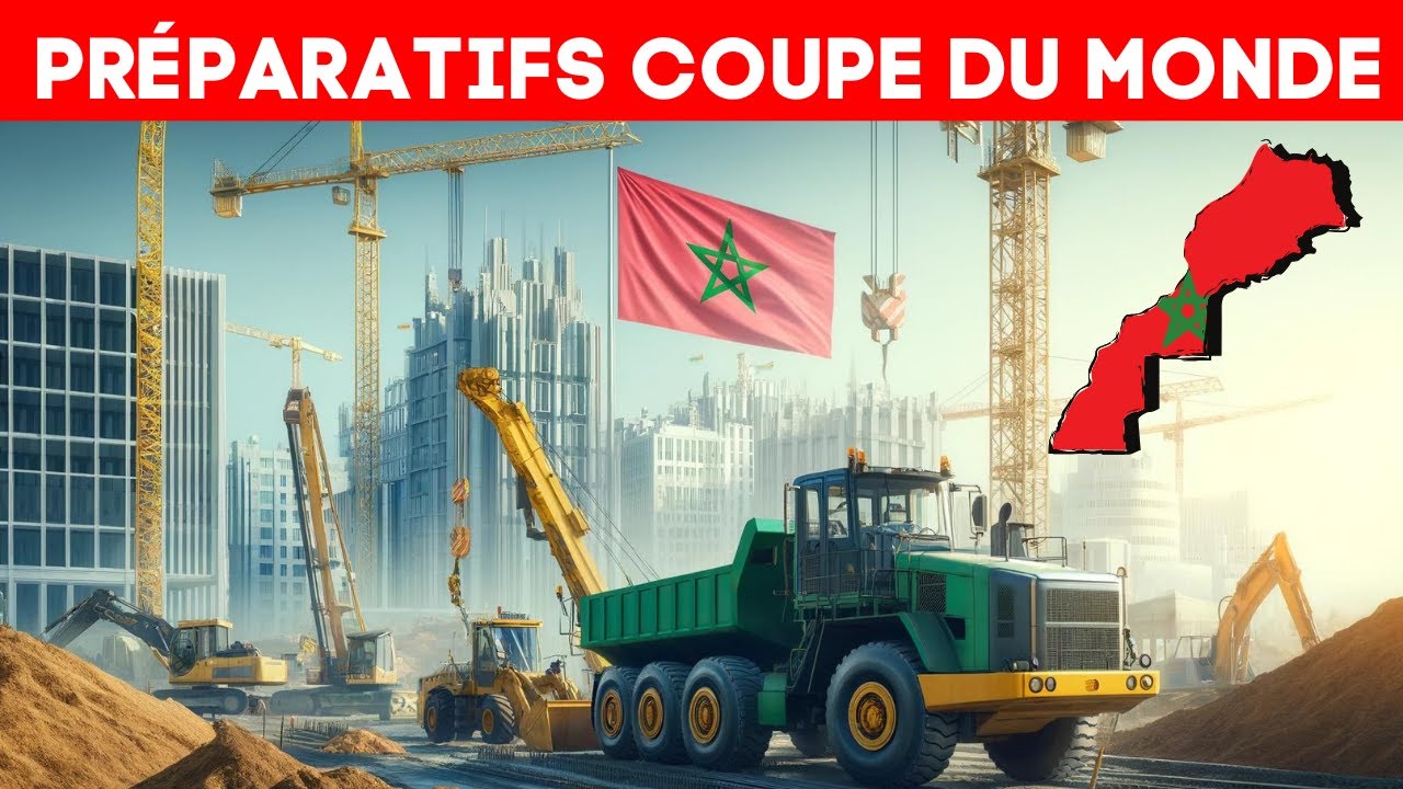 Le Maroc se Prépare pour 2030 : Importations Record dans le BTP - YouTube