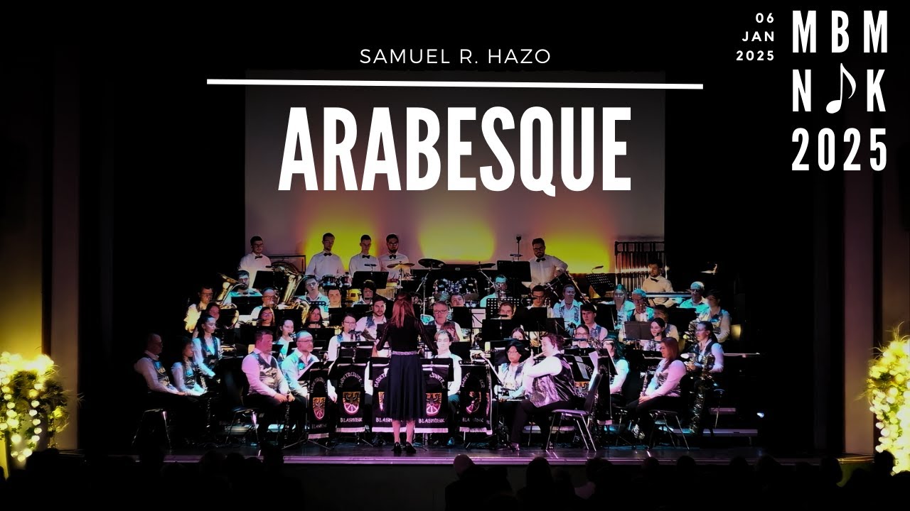 Arabesque | Samuel R. Hazo | Neujahrskonzerte 2025 - YouTube