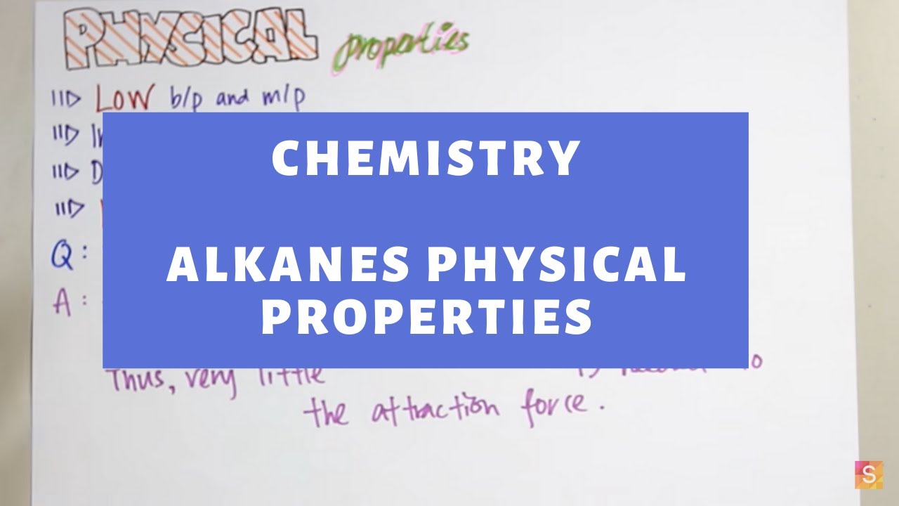 Chemistry Alkanes Physical Properties YouTube chemistry-alkanes-physical-properties-youtube