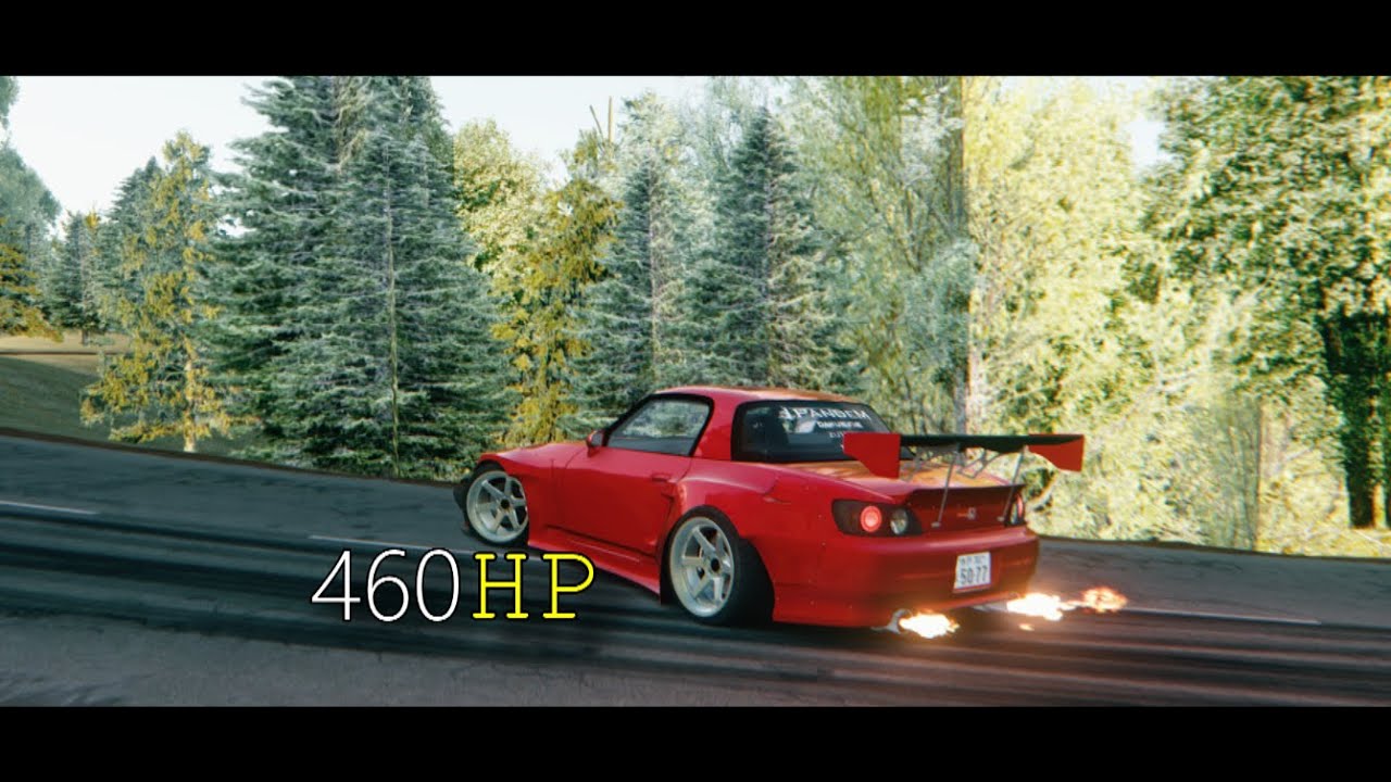 S2000 flamethrower aggressive touge drift action II Assetto corsa - YouTube