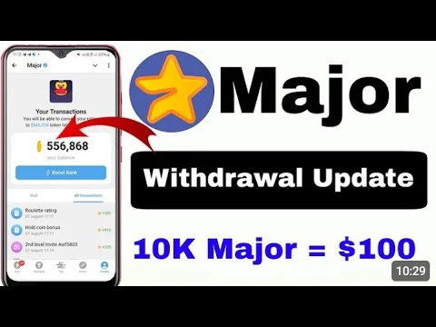 Major Mining Listing Date || Major Bot Mining Important Update || - YouTube
