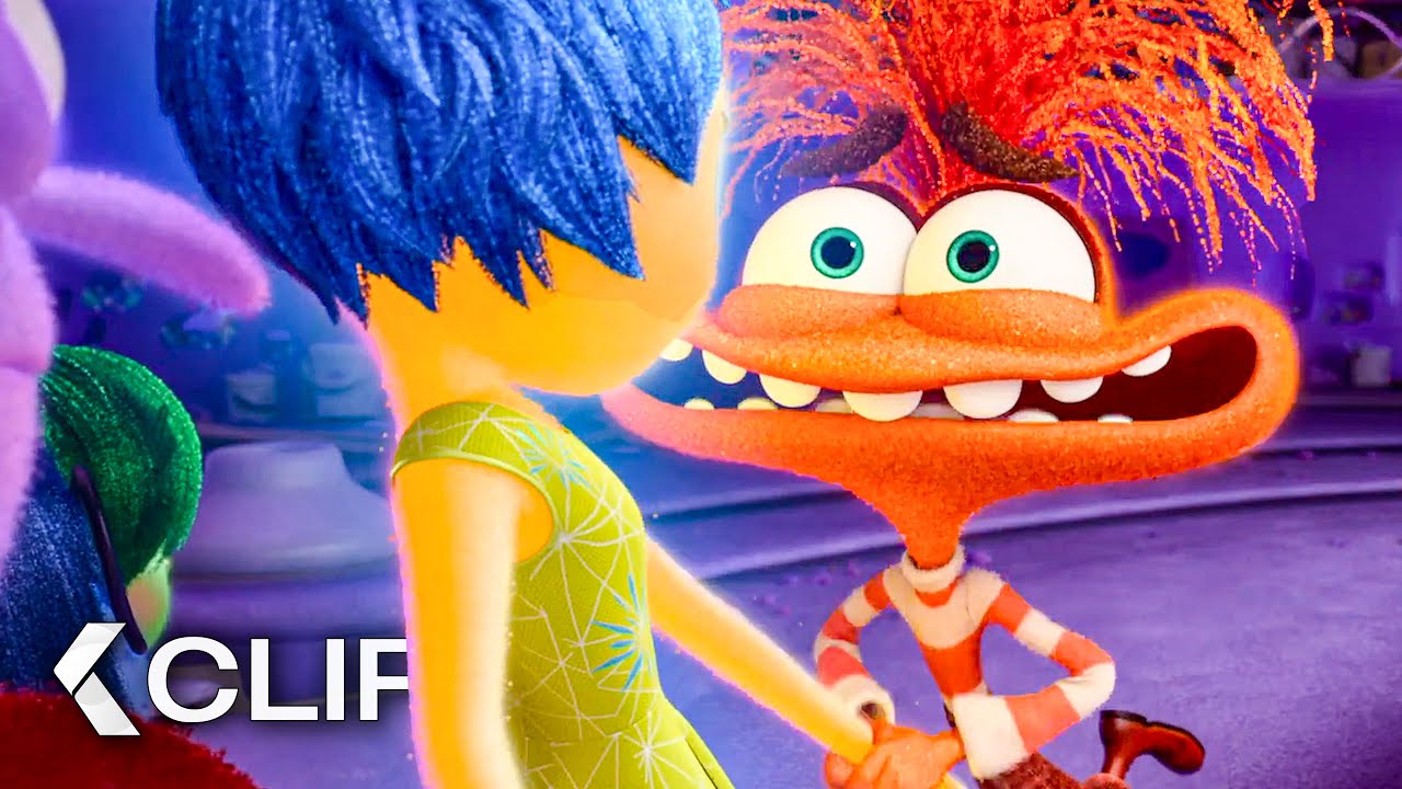 INSIDE OUT 2 Movie Clip - Meeting Anxiety (2024) Pixar - YouTube