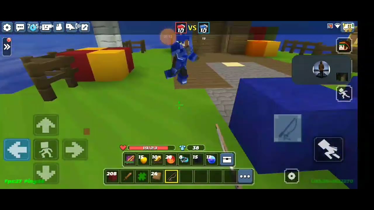 play block mango with my cousin - YouTube