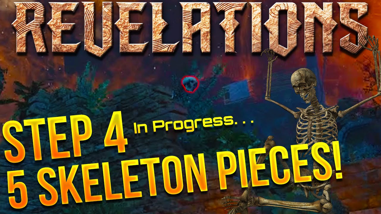 REVELATIONS EASTER EGG STEP 4 (in progress) 5 SKELETON PIECES (ALL ...