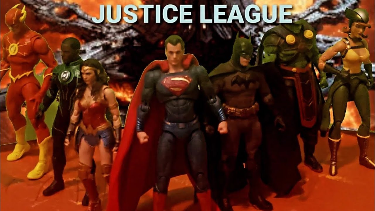 JUSTICE LEAGUE STOP MOTION - YouTube