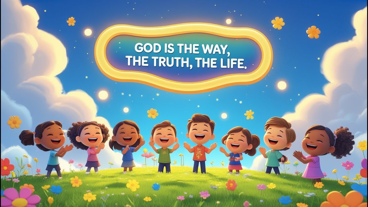 God Is the Way, the Truth, the Life | Joyful Christian Kids Song ...