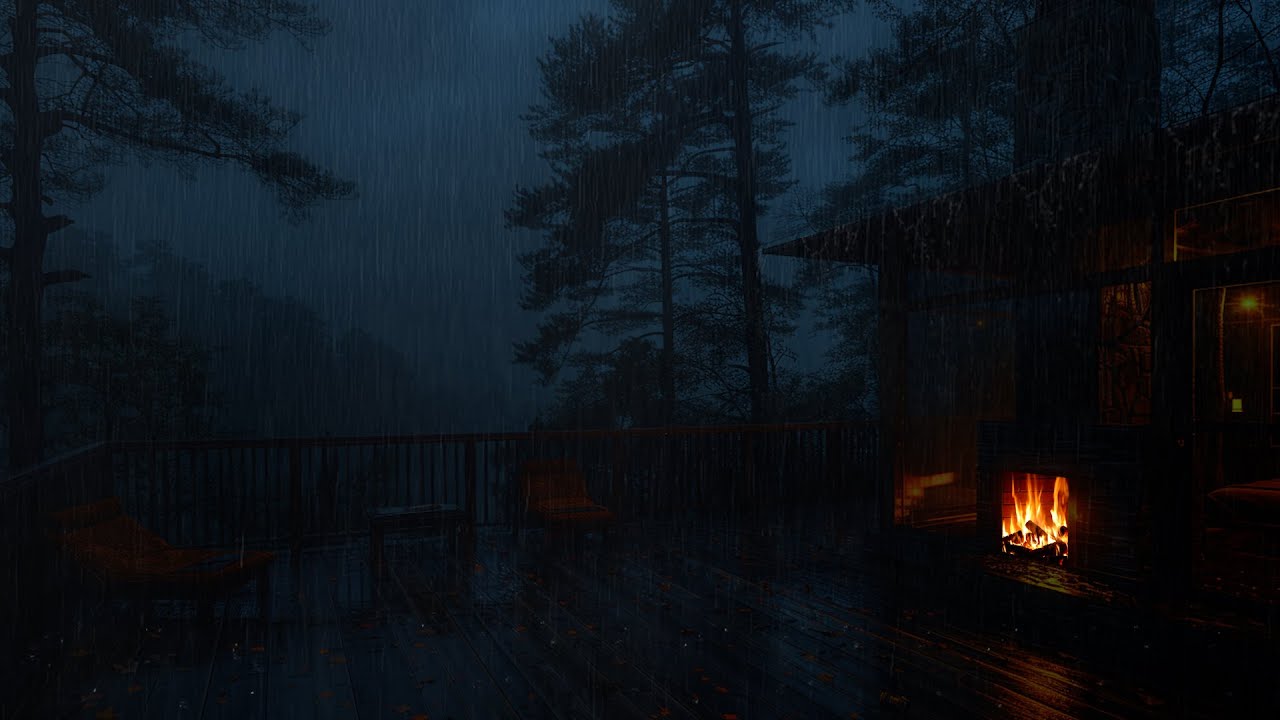 Fall Into A Deep Sleep As Soon As The Rain Forest Thickens| Natural ...