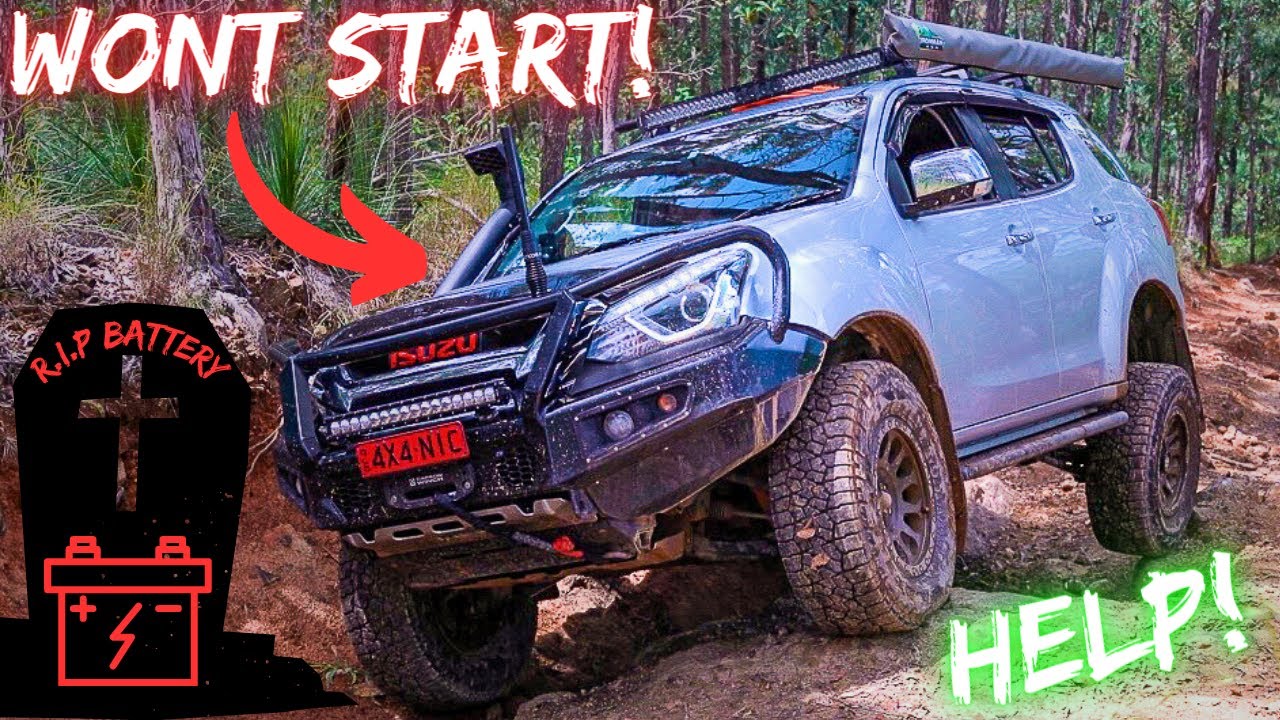 The MU-X wont START !!! I Need Your HELP!!! 4WD Battery reliability ...