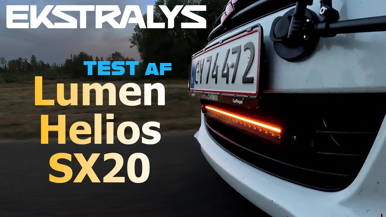 Lumen Helios SX20 LED fjernlys - Massere af lys og fed opstartsfunktion ...