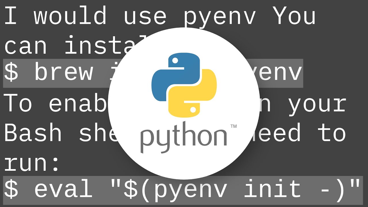 How Can I Use Homebrew To Install Both Python 2 And 3 On Mac YouTube how-can-i-use-homebrew-to-install-both-python-2-and-3-on-mac-youtube
