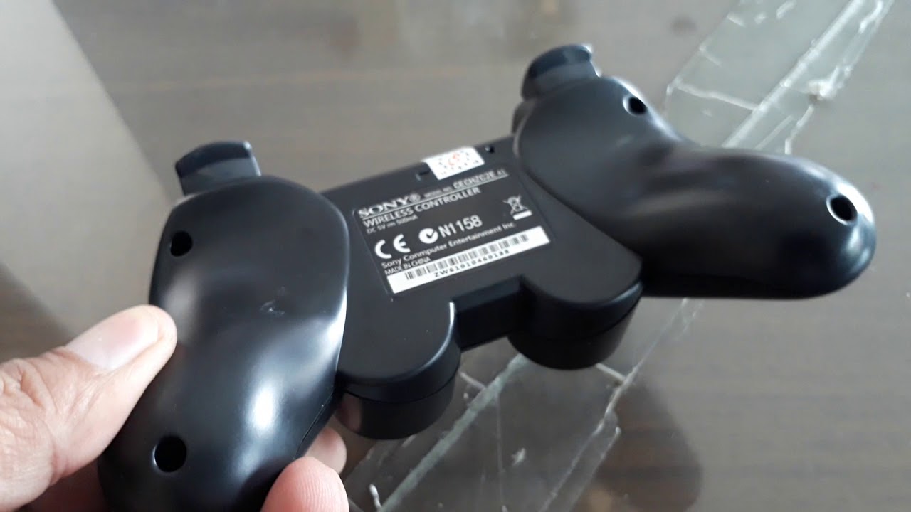 Bongkar dan melihat daleman stik ps3 OP ic tompel - YouTube
