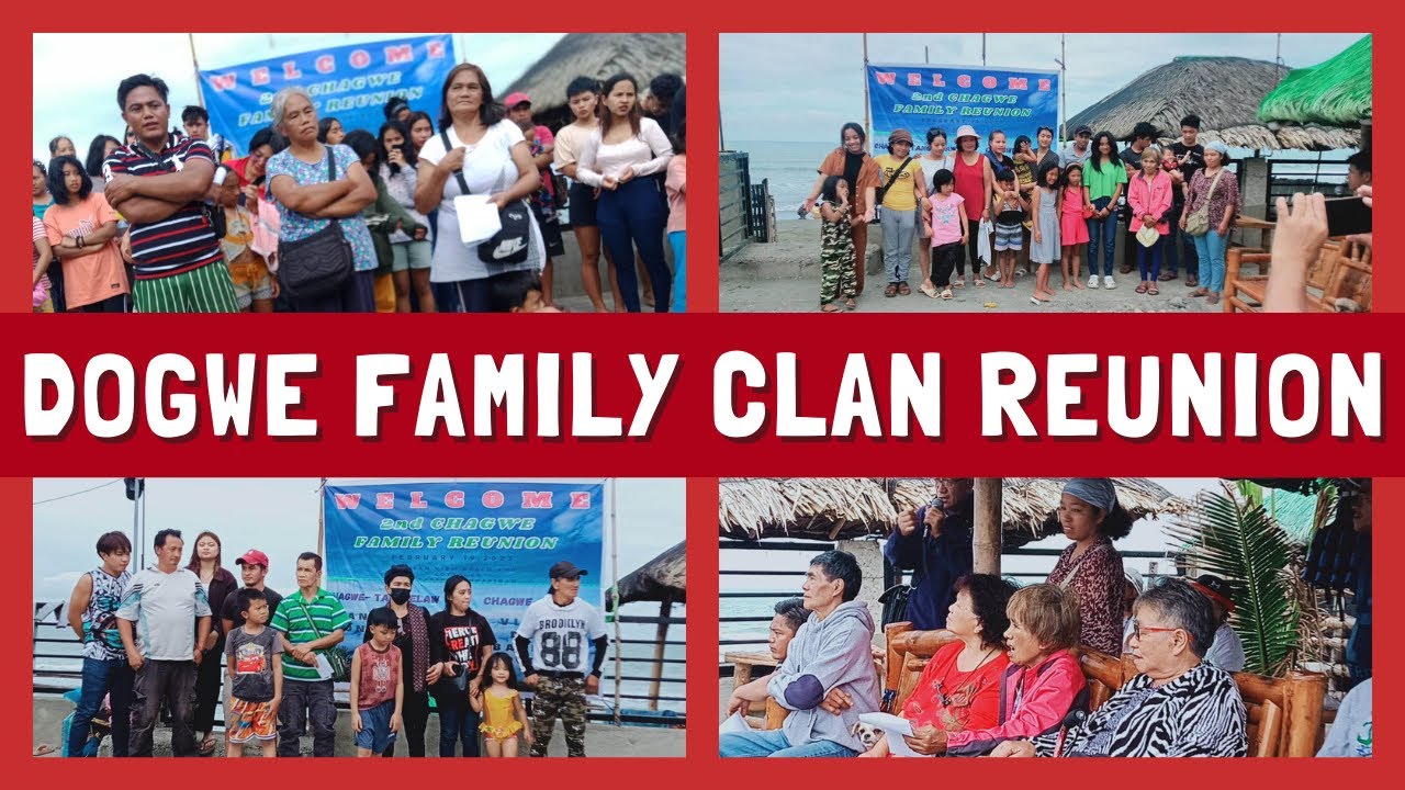 Filipino practices and tradition the Family reunion/Dogwe clan reunion ...
