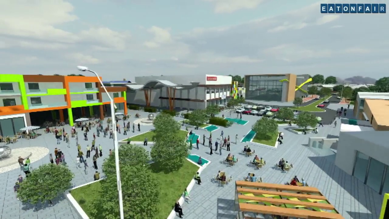 Eaton Fair Shopping Centre Extension - YouTube