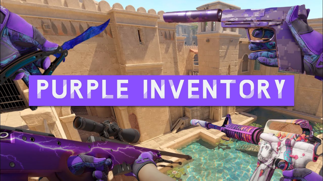 EVERY Skin You Might Need For A PURPLE Inventory - YouTube