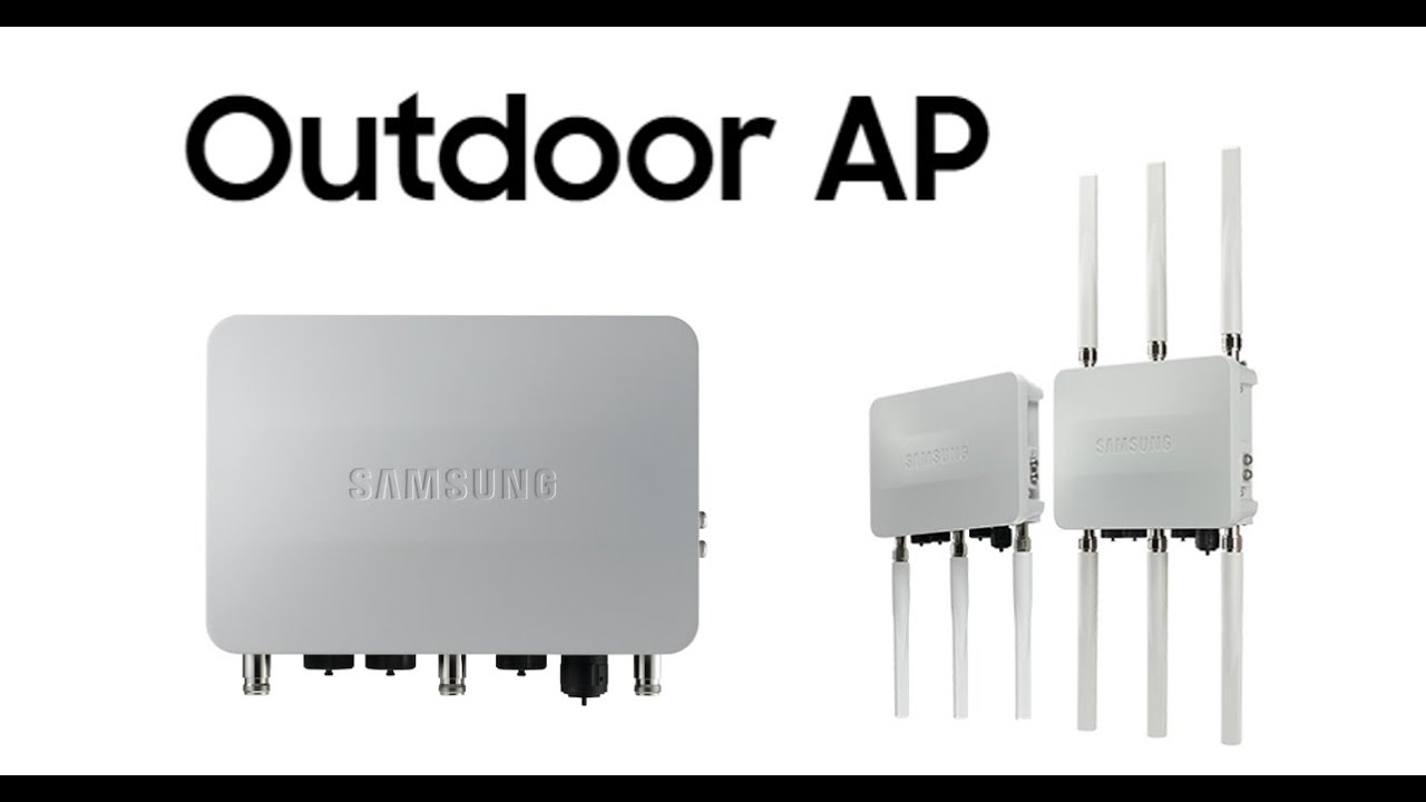 Samsung Wireless Enterprise | Outdoor Access Points - YouTube
