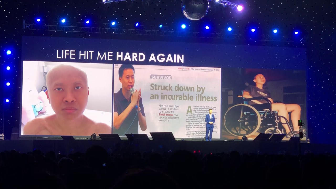 Alvin Phua from Singapore sharing his childhood story, so touching ...