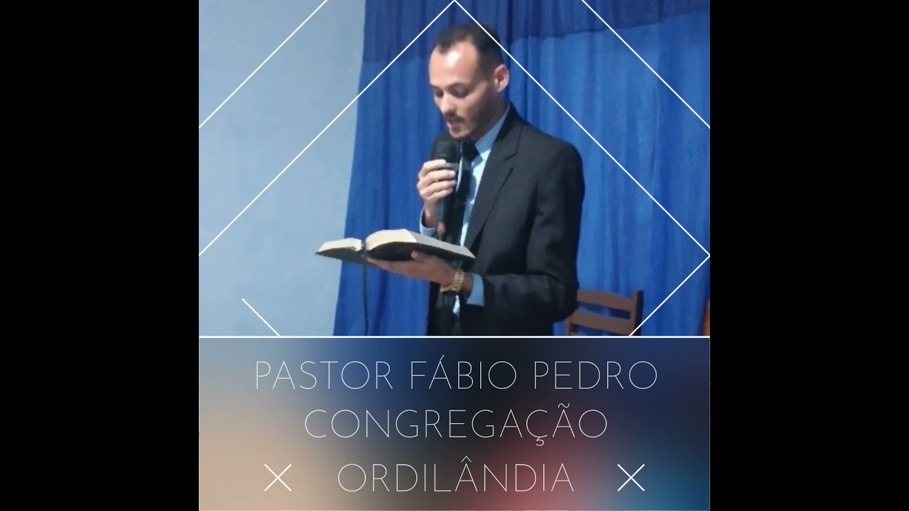 Pastor Fábio Pedro estou numa grande obra e não posso parar (5) - YouTube
