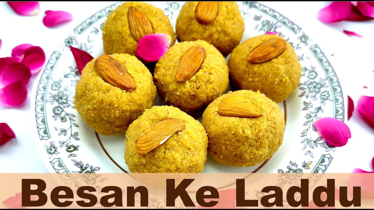 Besan ke Laddu | Besan ladoo recipe with perfect measurments | sauteed ...