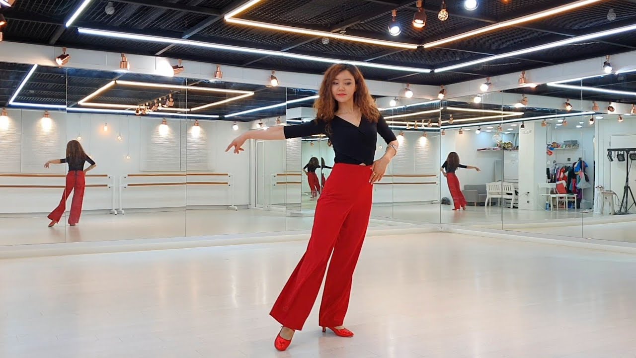 Without You (Improver) teach line dance | Withus Korea, Seoul, 윤정 - YouTube