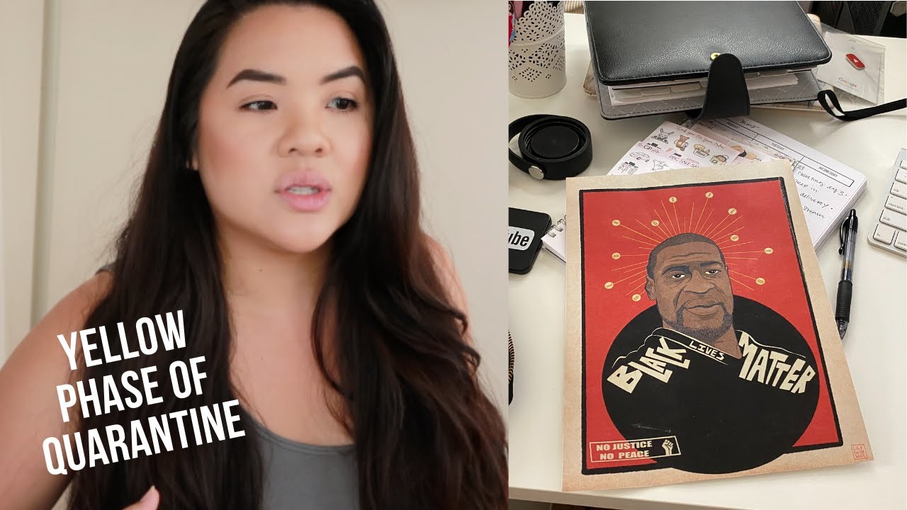 VLOG: Quarantine - Yellow Phase #blacklivesmatter | Jerlyn Phan - YouTube