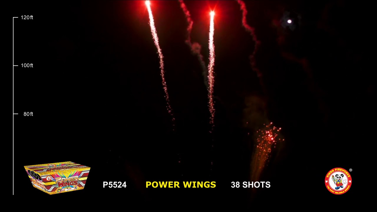 Power Wings P5524 Winda Fireworks New for 2020 - YouTube