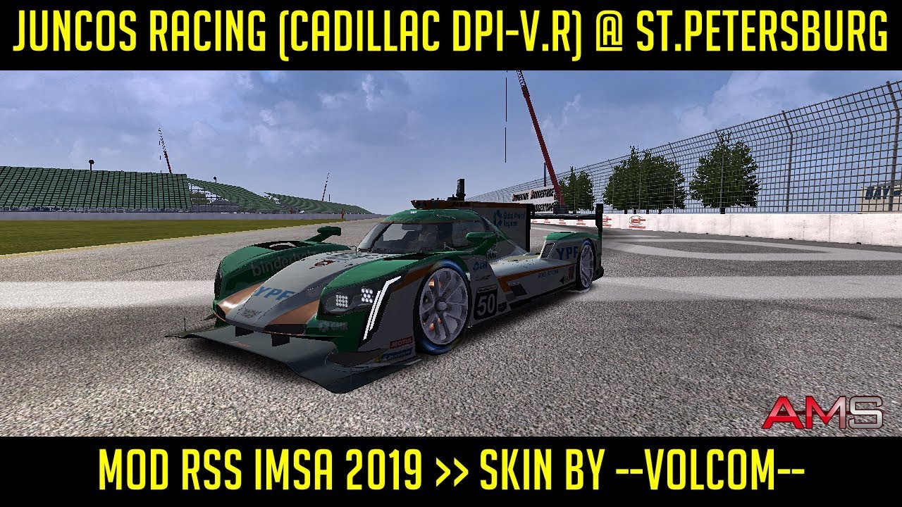 [AMS] Juncos Racing (Cadillac DPI-V.R) @ St Petersburg Mod by RSS IMSA ...