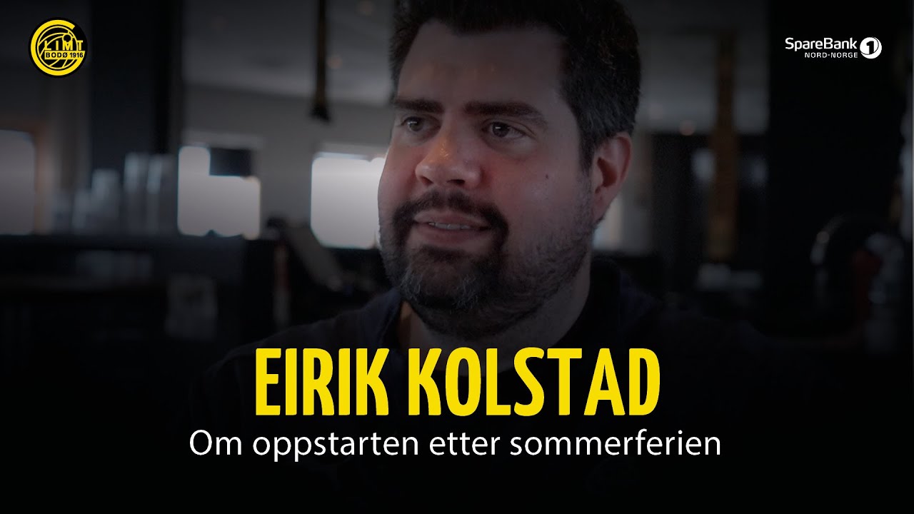 Trener Eirik Kolstad om status i troppen og den kommende treningskampen ...