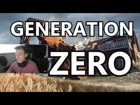 GENERATION ZERO GAMEPLAY WITH FRIENDS!!! Co-op Robot Survival PC/PS4 ...