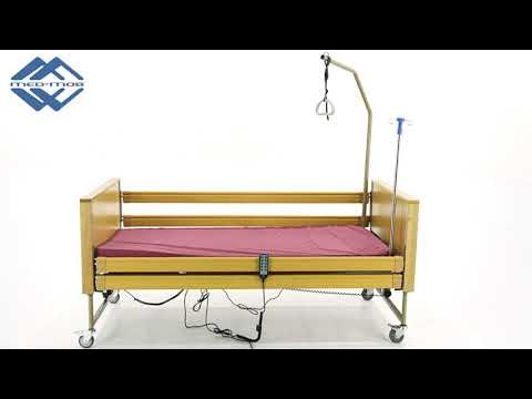 Электрическая кровать Med-Mos YG-1 (с 2 регулировками высоты) - YouTube