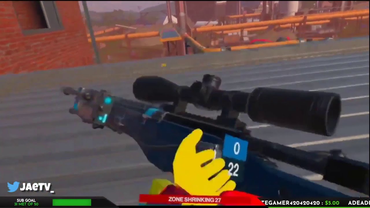 The Best Sniper Shots In Population One VR! Trickshotting ...