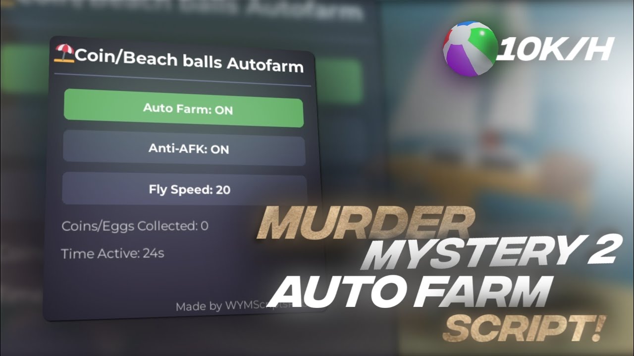 BEST MM2 AUTO FARM SCRIPT🦀| SUMMER UPDATE 2025 / [TWEEN SPEED🏃🏻‍♂️ ...