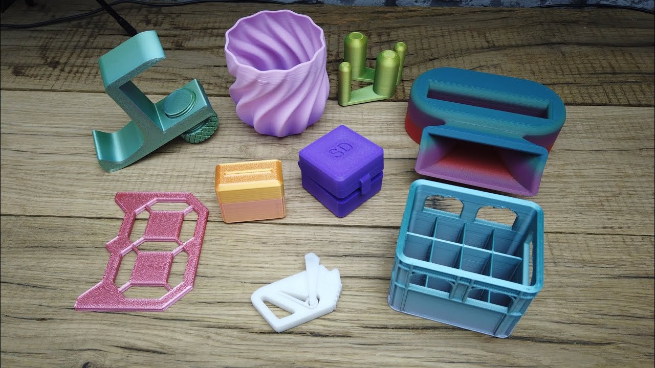 9 Useful 3D Prints - 3D Printing Ideas - YouTube
