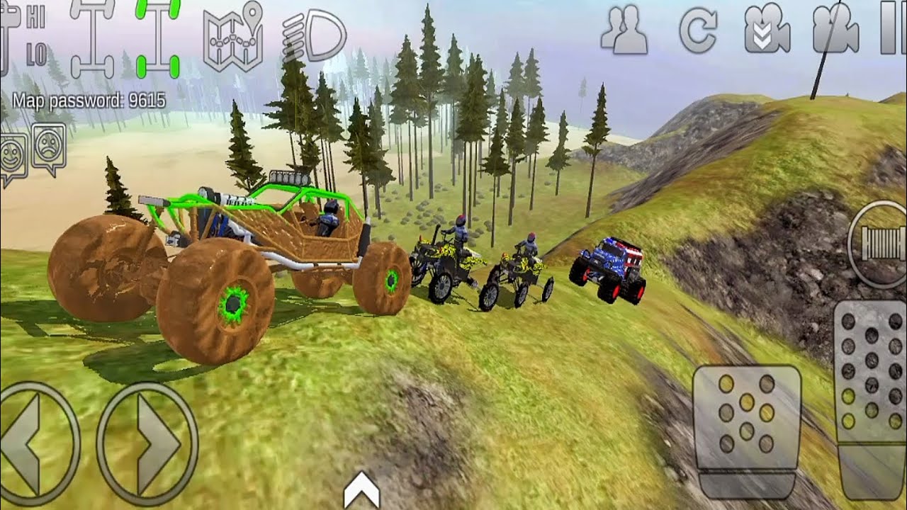 Offroad Outlaws- Online Drit 2 ATV Quads Bike Vs 2 Car Driving Mission ...