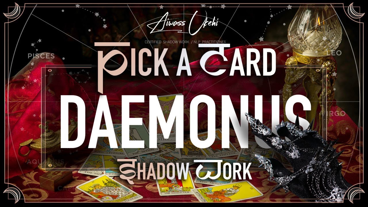 DAEMONUS | SHADOW WORK PICK A CARD READING | DARK MIRROR ORACLE DECK ...