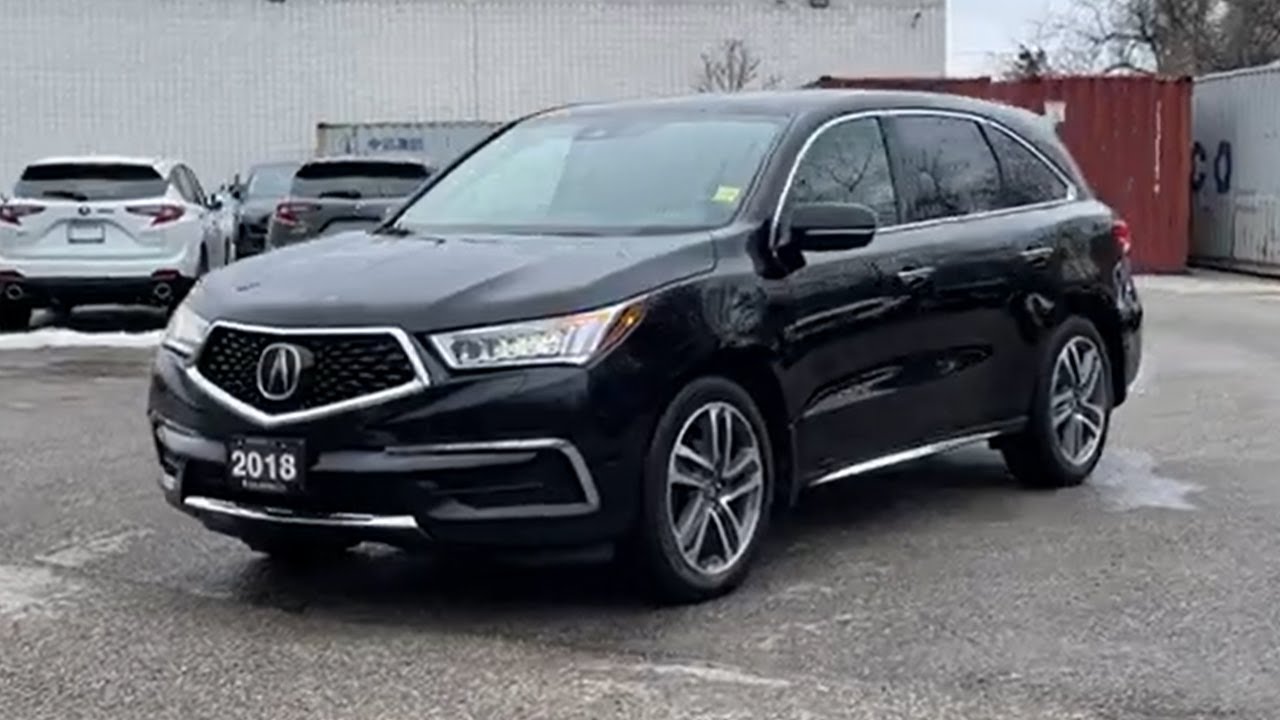 2018 Acura MDX Tech M5068A - YouTube
