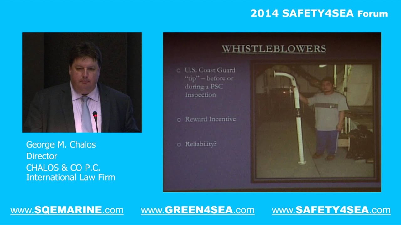 2014 SAFETY4SEA Forum- George M. Chalos - YouTube