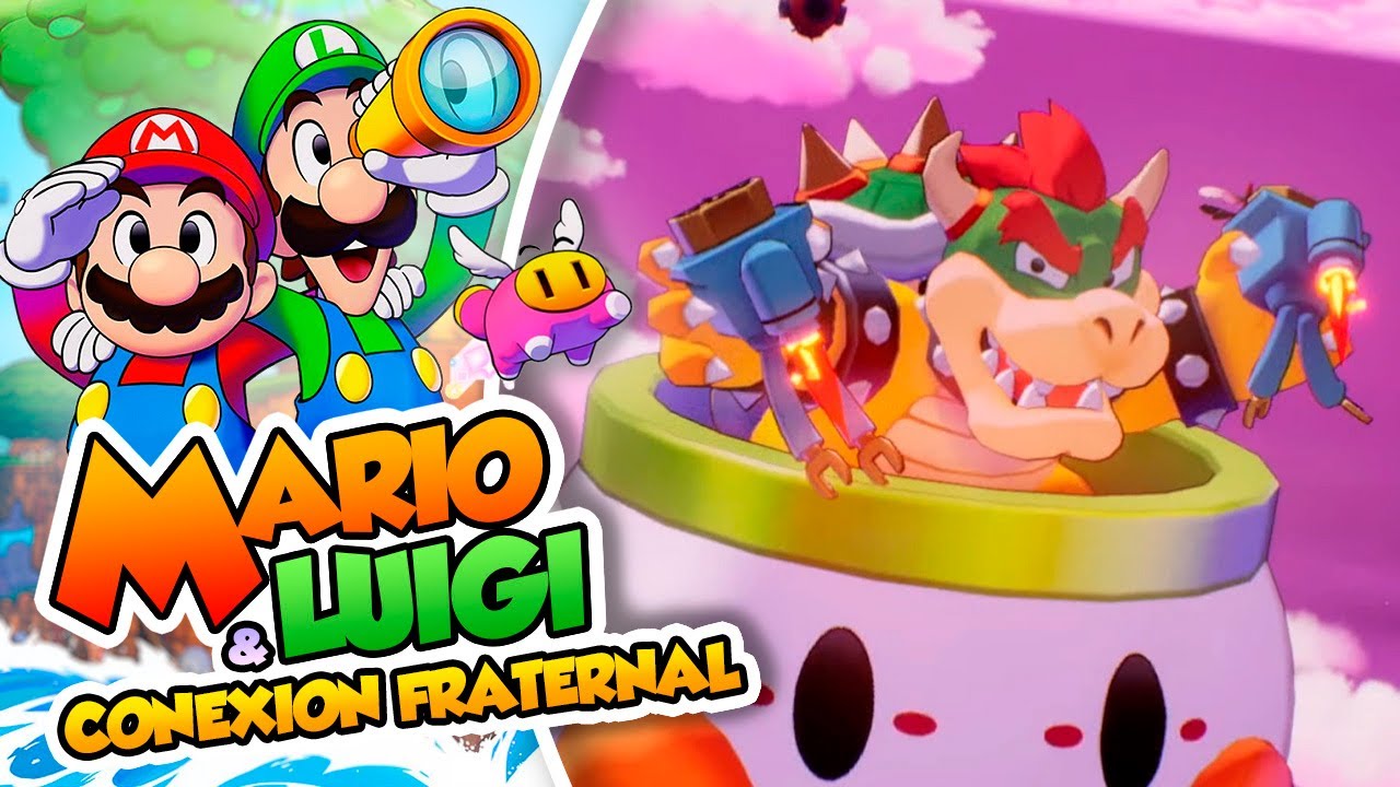 ¡Bowser trae la epicidad! - 46 - Mario y Luigi: Conexión Fraternal en ...