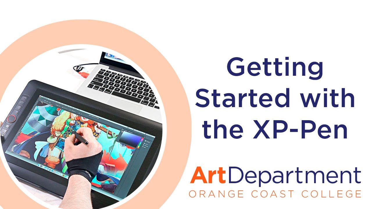 Getting Started with the XP-Pen Display Tablet - YouTube