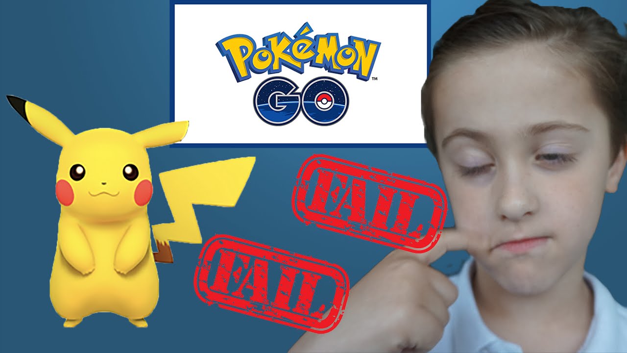 Pokemon Go - FAIL!!!!! - YouTube