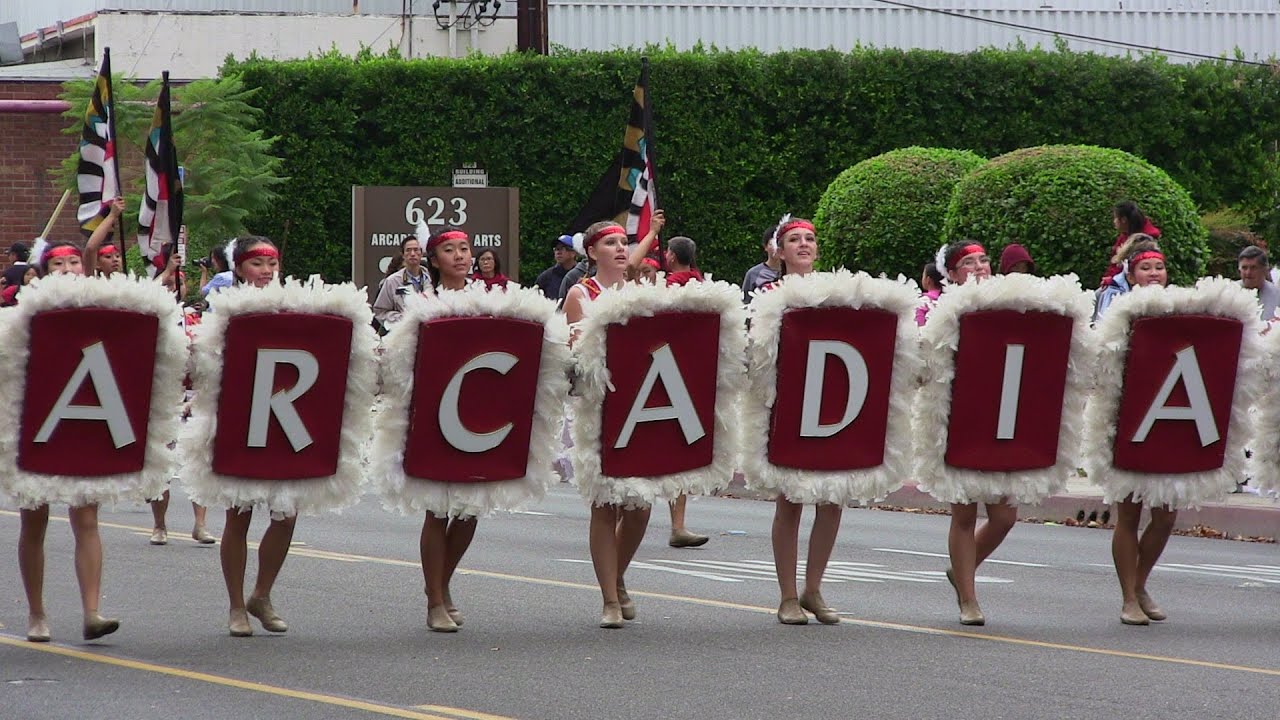 Arcadia High School Apache Marching Band - YouTube