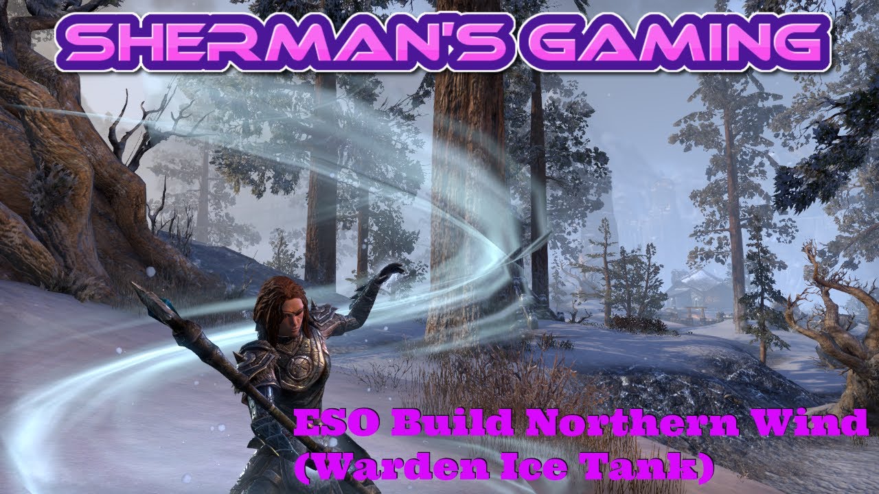 ESO Build Northern Wind (Warden Ice Tank) - YouTube