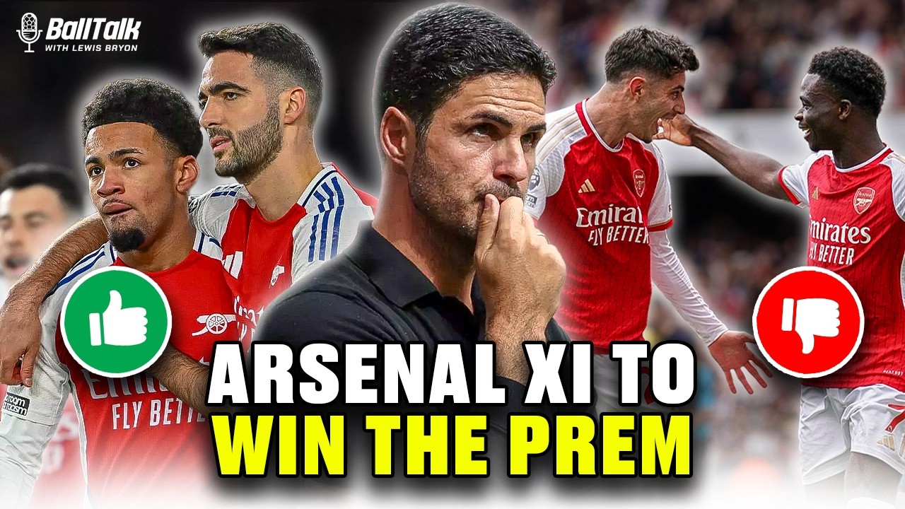 ARSENAL’s STARTING 11 TO WIN THE PREMIER LEAGUE IS… - YouTube