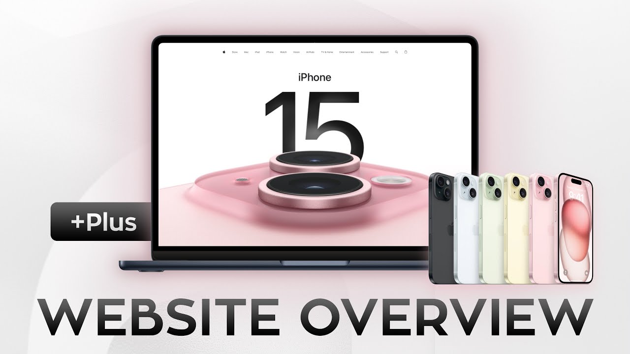 Archiving the iPhone 15 Website Before It’s Replaced! - YouTube